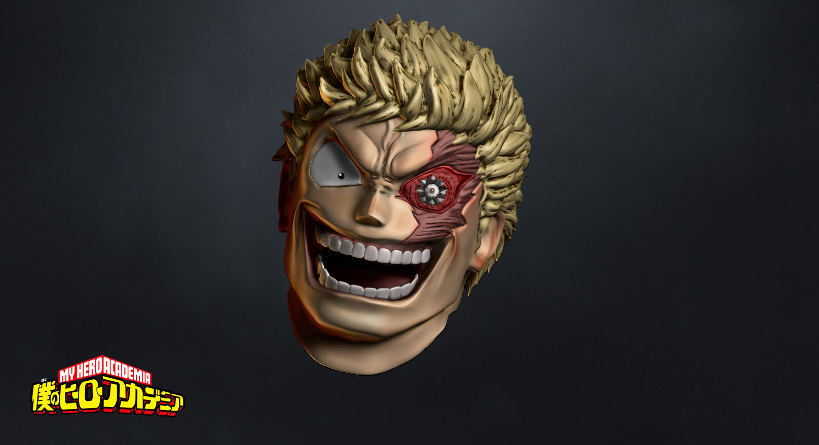 ArtStation - Muscular l My hero Academy