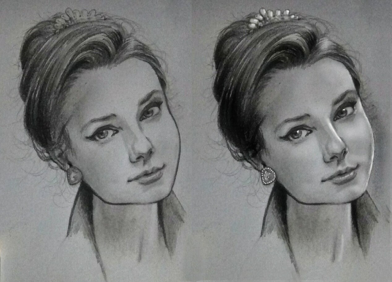 ArtStation - Graphite on paper