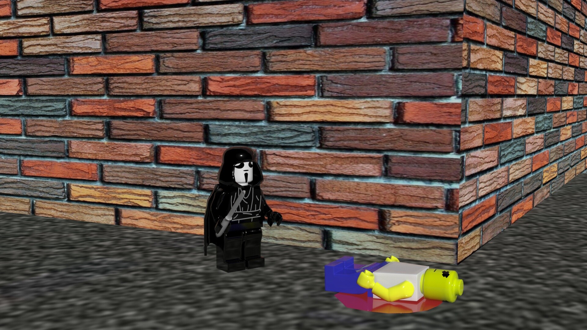 ArtStation - LEGO Ghostface