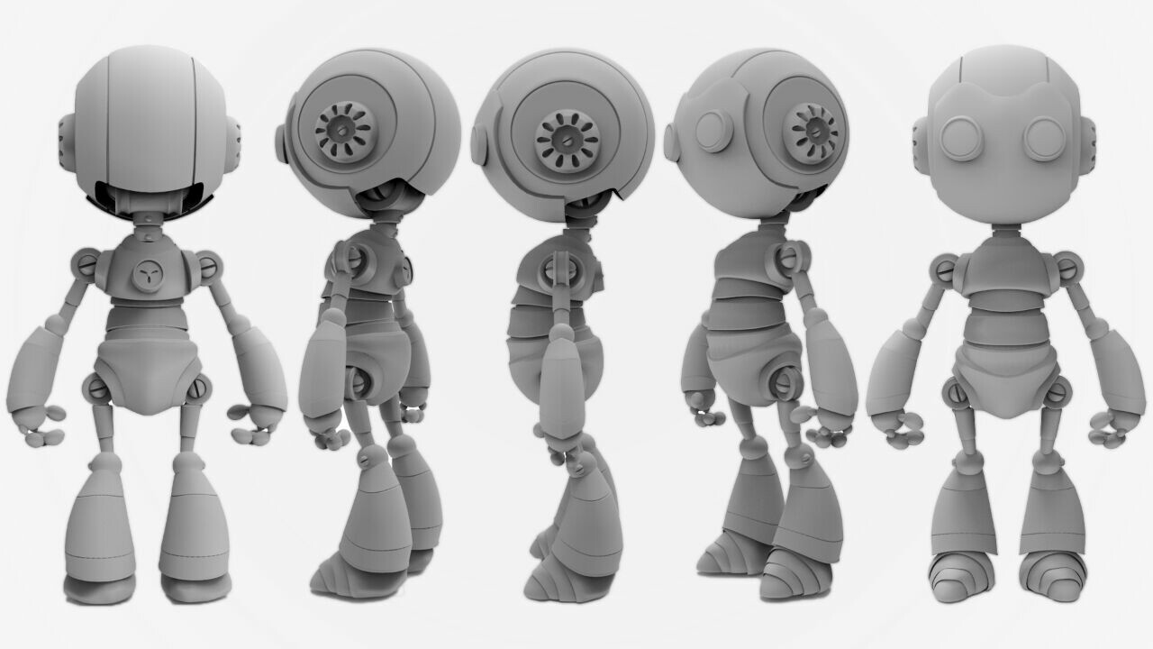 Emmanuel Creative Lab - 3d Robot Model