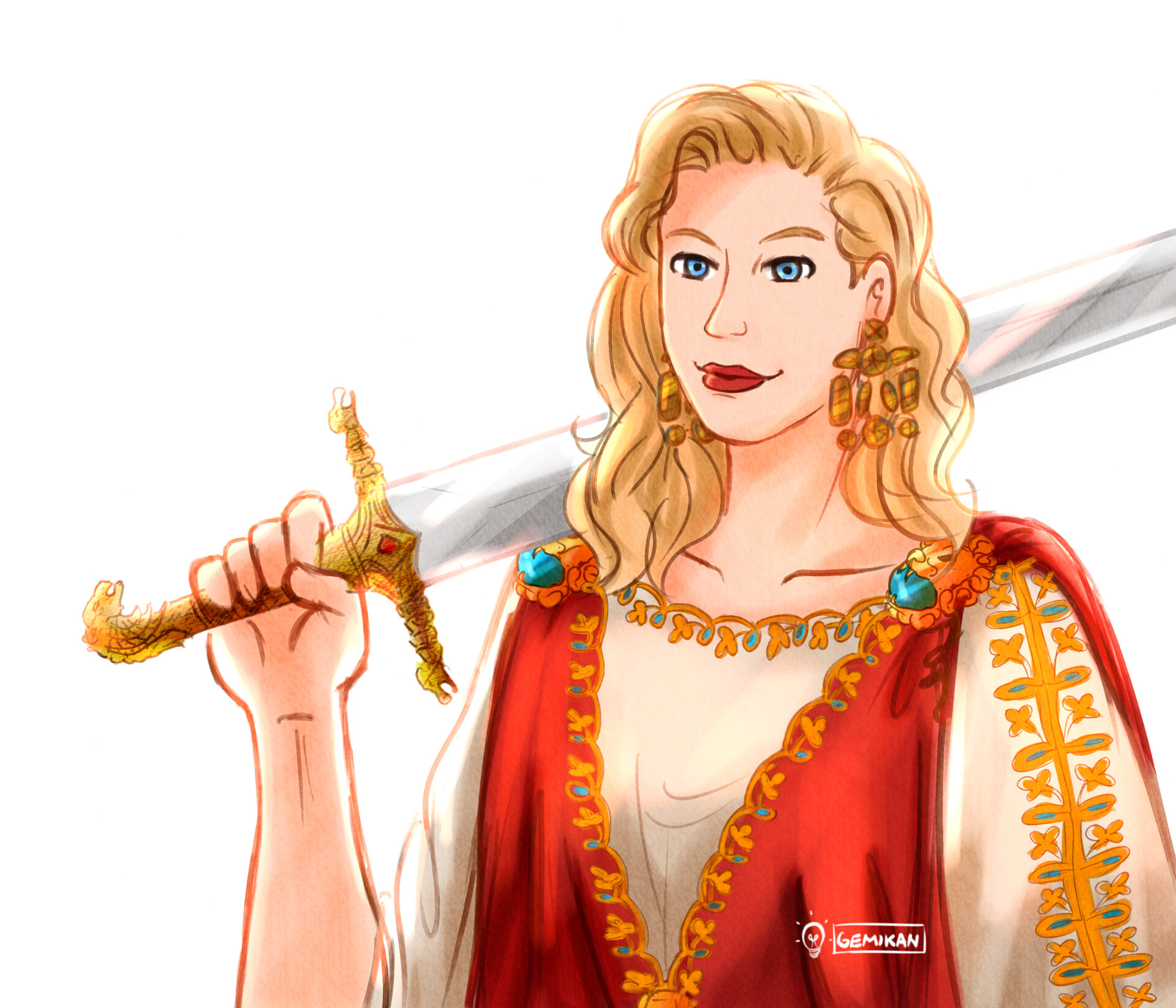 ArtStation - Goddess Gwendoline