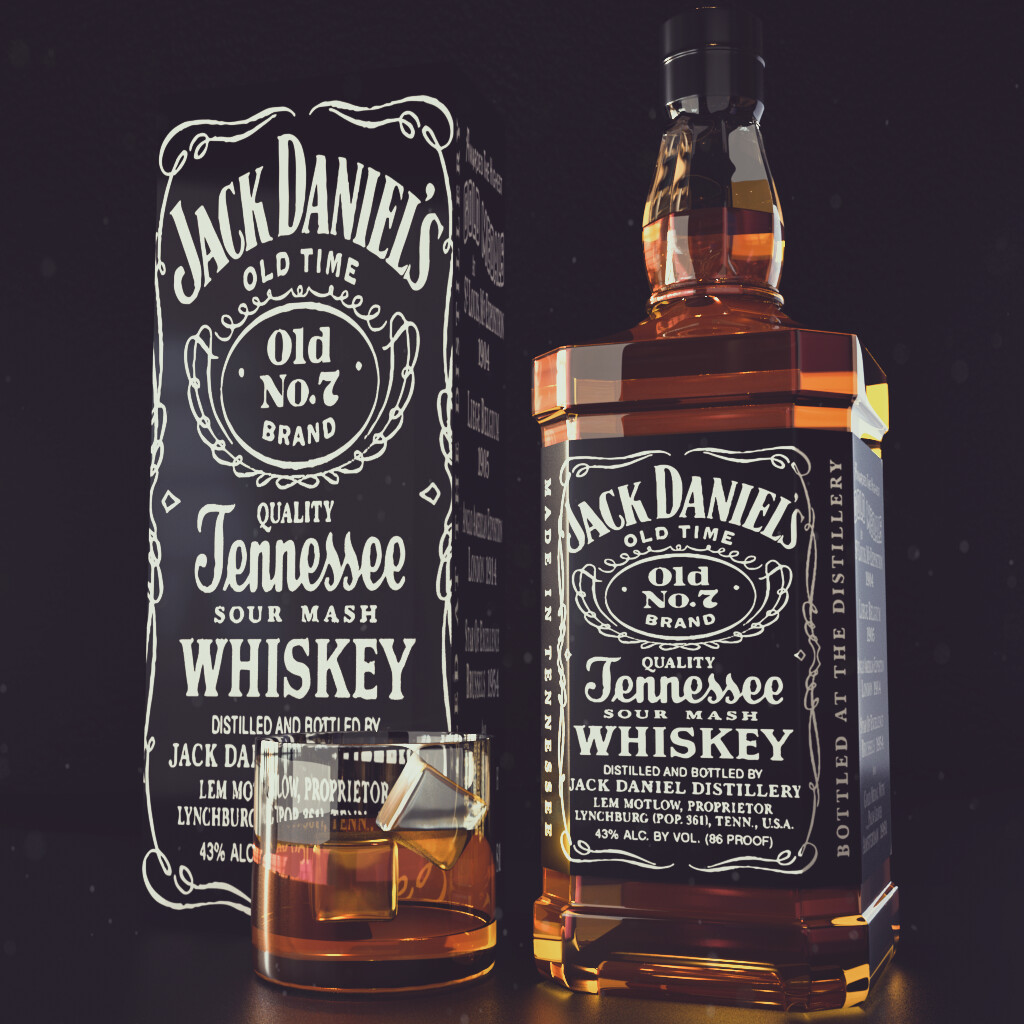 ArtStation - Jack Daniels ( Product Design )