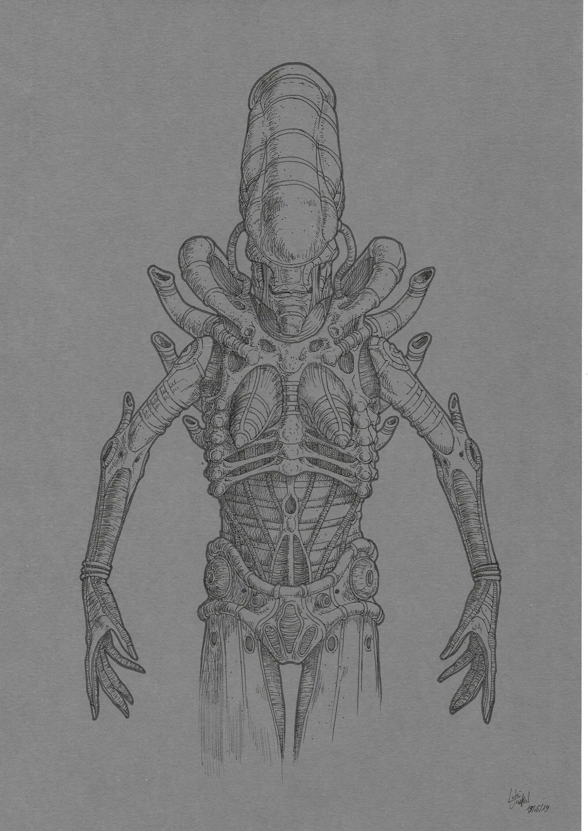Alien Movie Drawings