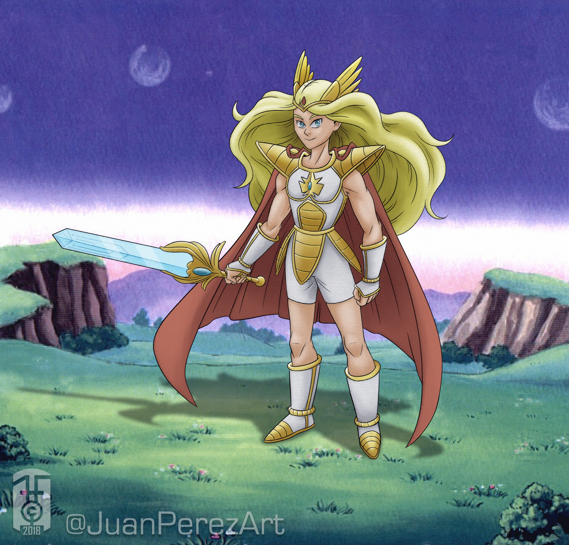 ArtStation - SheRa Saiyan Princess