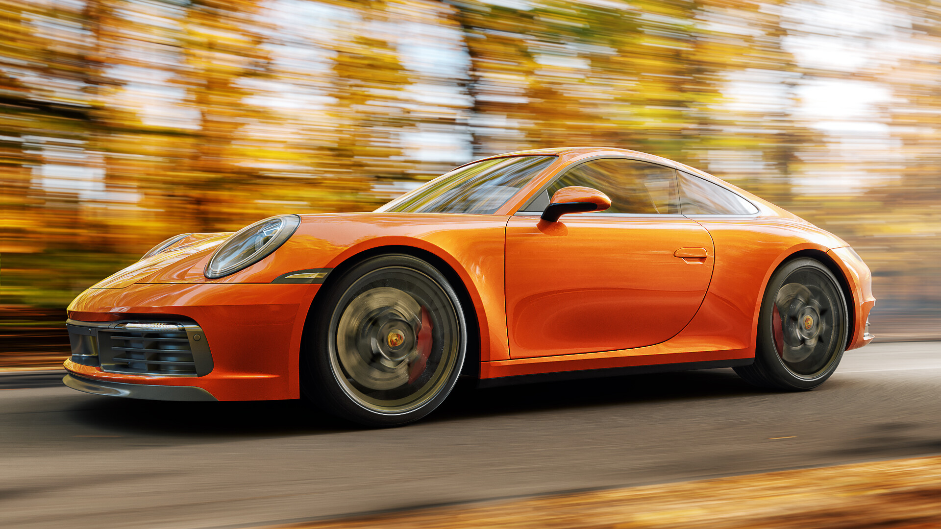 ArtStation - Porsche fall