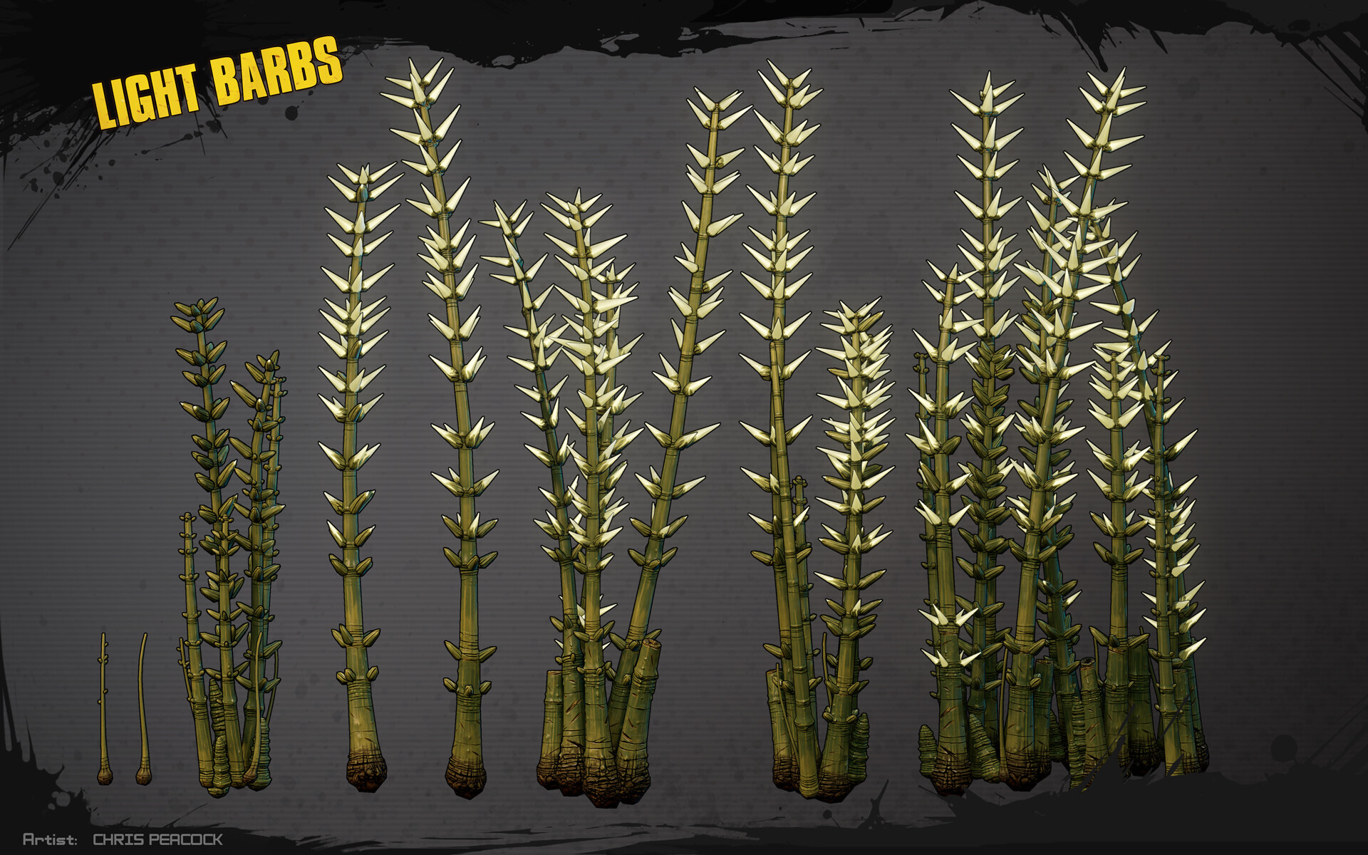 Chris Peacock - Borderlands 3- Eden 6 plant work