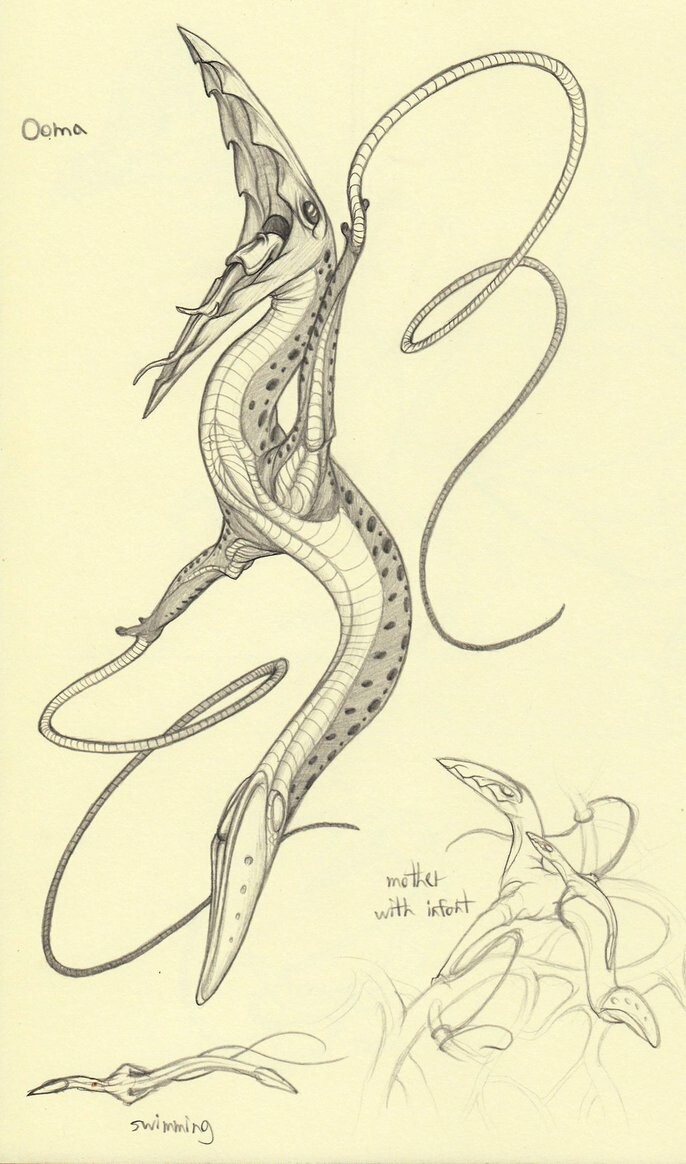 Chase Septer - Creature Sketches 1