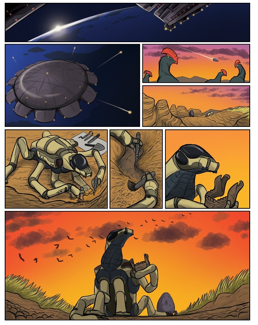 Chase Septer - Alien Evolution Comic