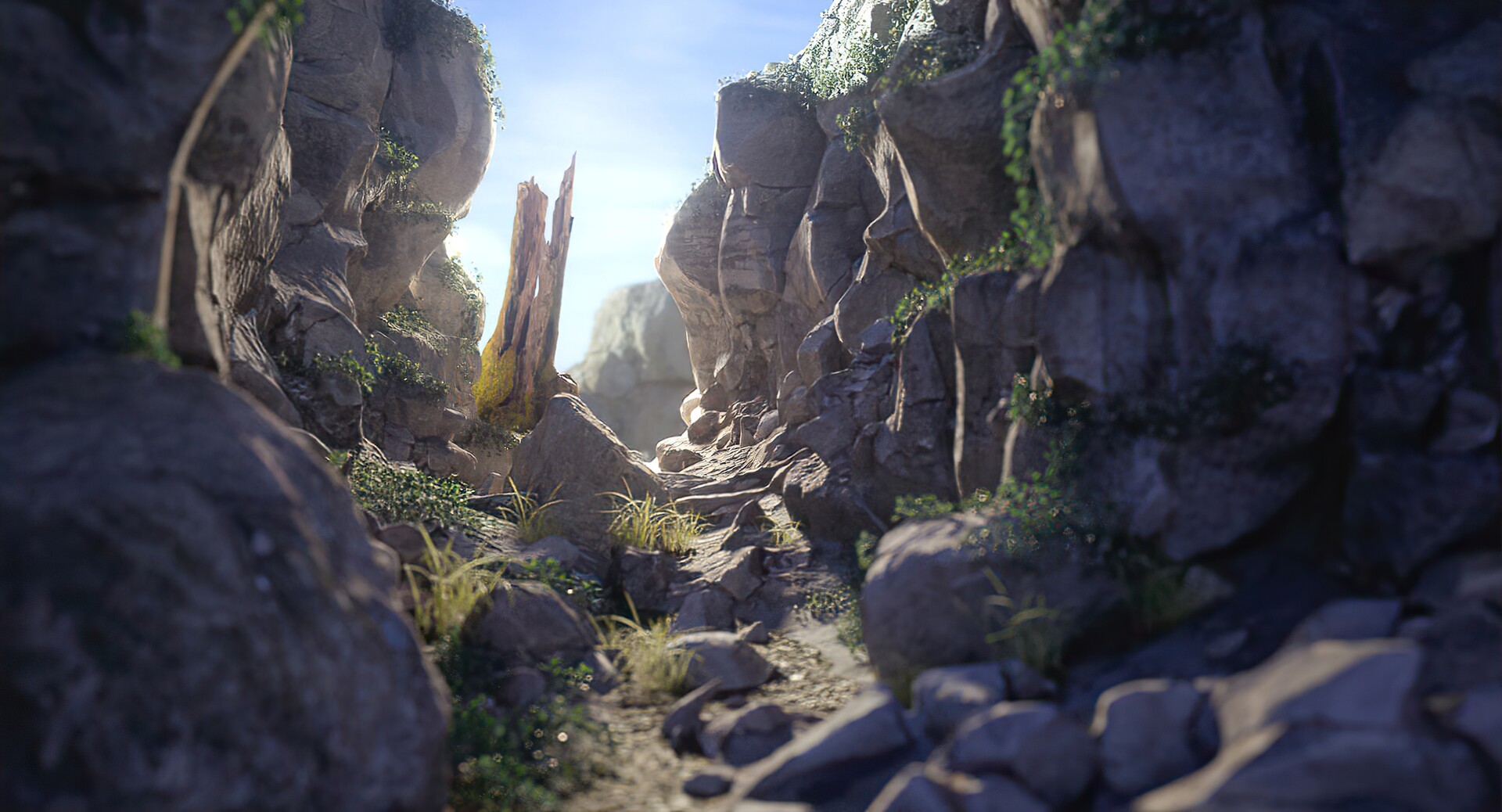 ArtStation - Quixel Lighting Practice