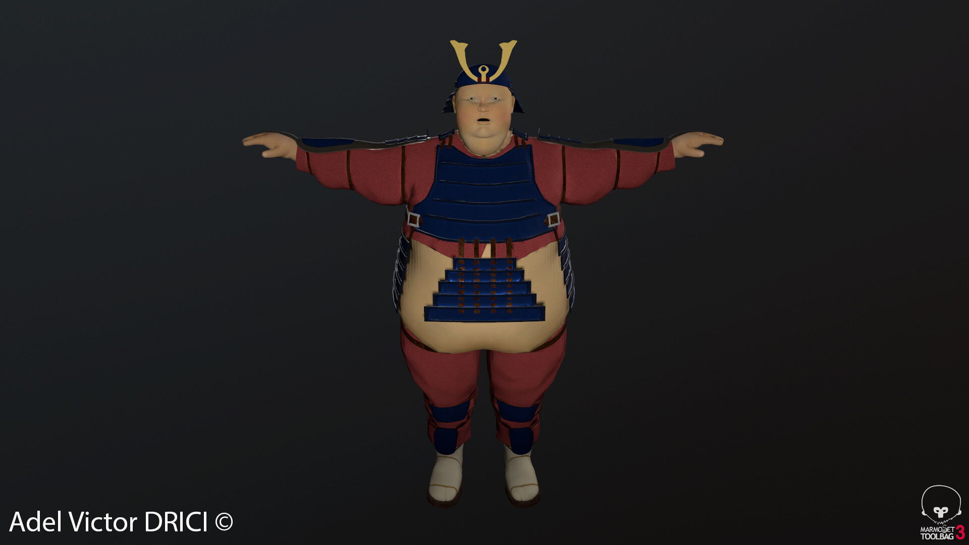 ArtStation - Sumoraï (Samouraï + Sumo)