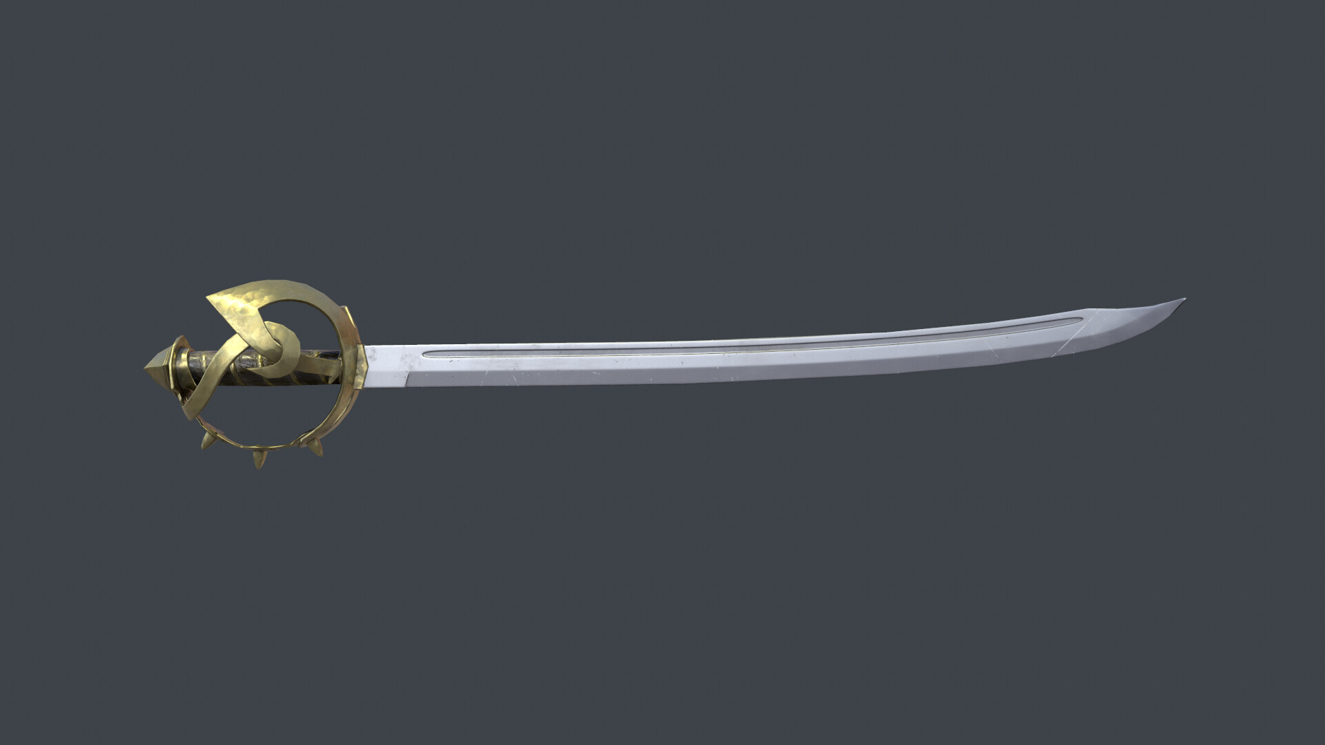 ArtStation - Game Ready Pirate Sword
