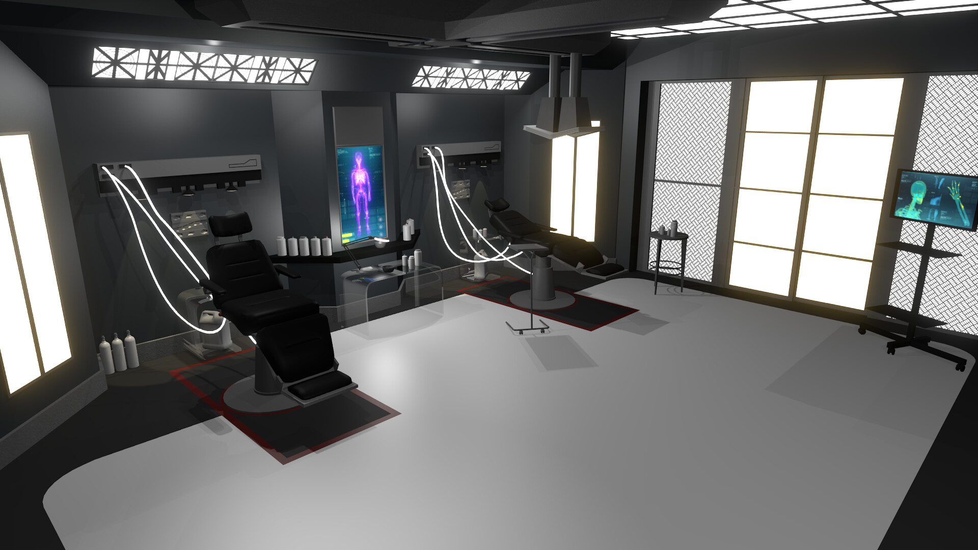 Jonathan Truong - DC's Legends Of Tomorrow's Waverider Corridors ...