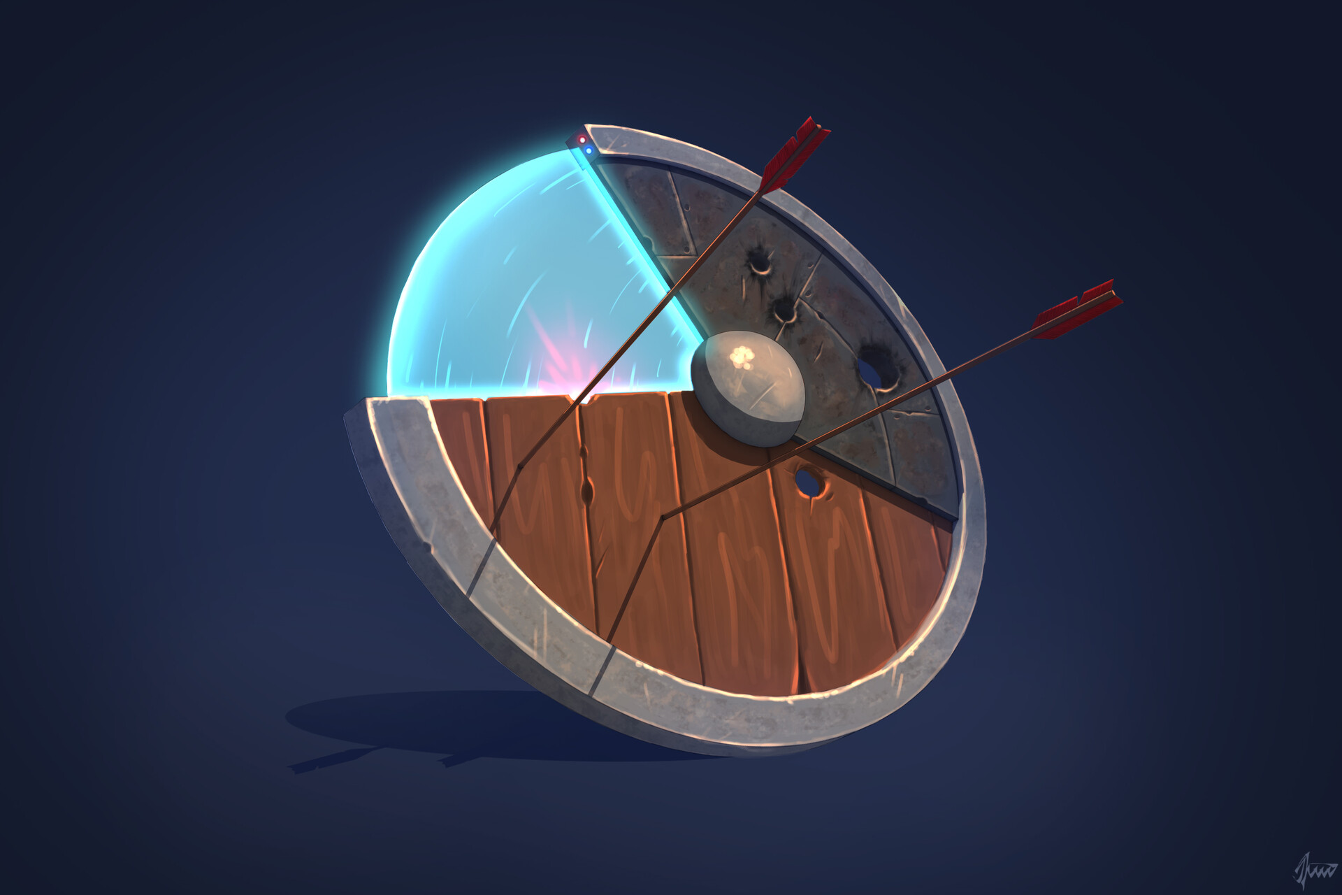 ArtStation - universal shield