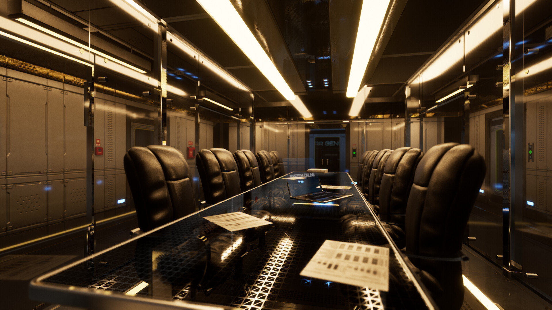 Gregory Shevtsov - UE4 Sci-Fi Office Relight: Deus Ex