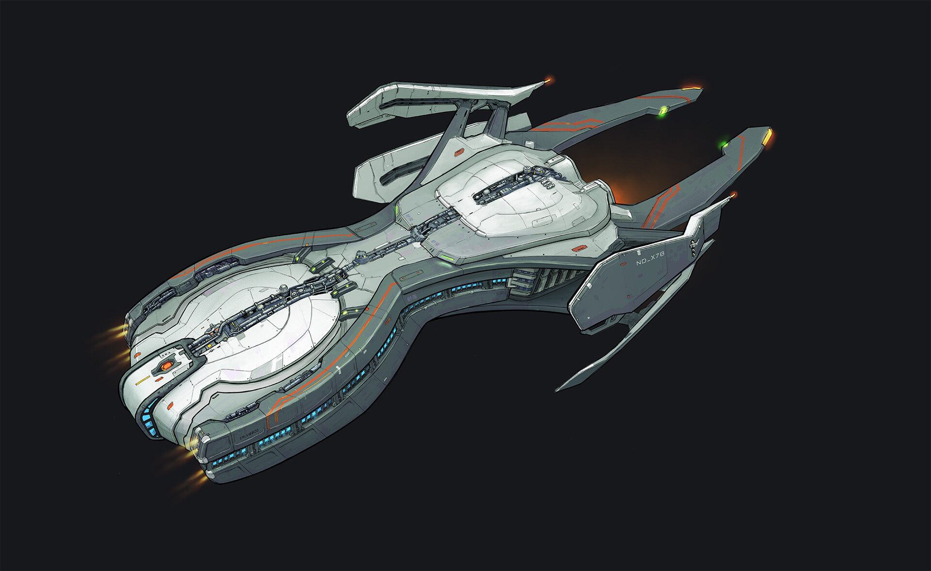 ArtStation - Large spaceship