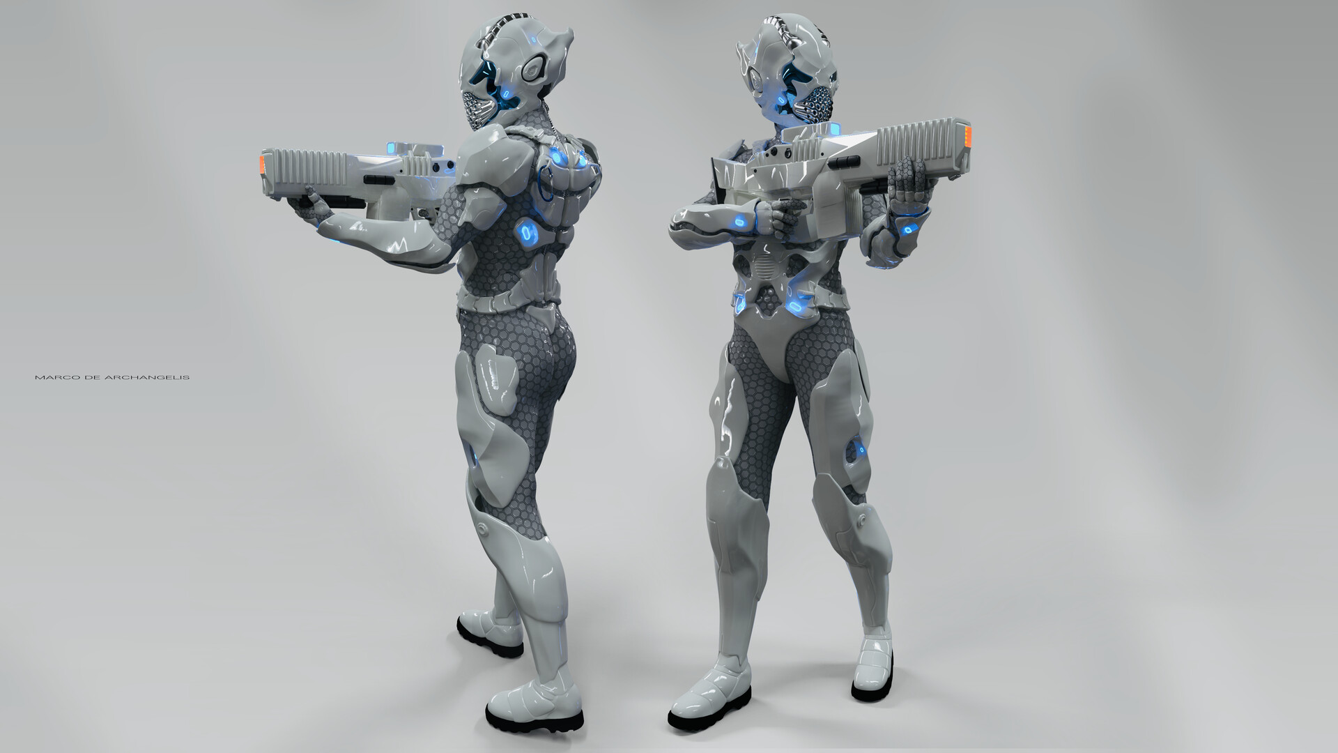 ArtStation - Defcon Body Suit
