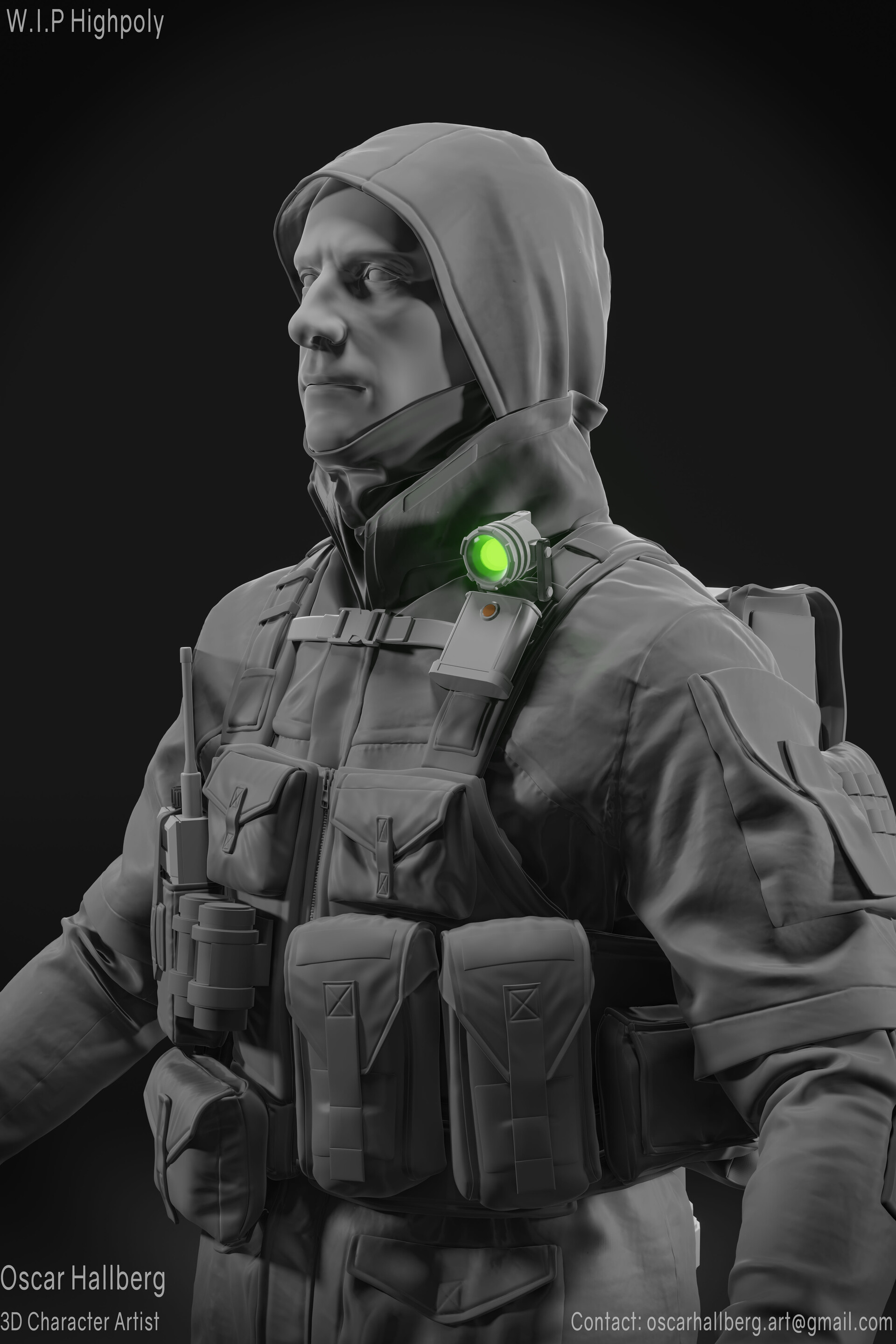 ArtStation - Fish Guardian - Marvelous Study