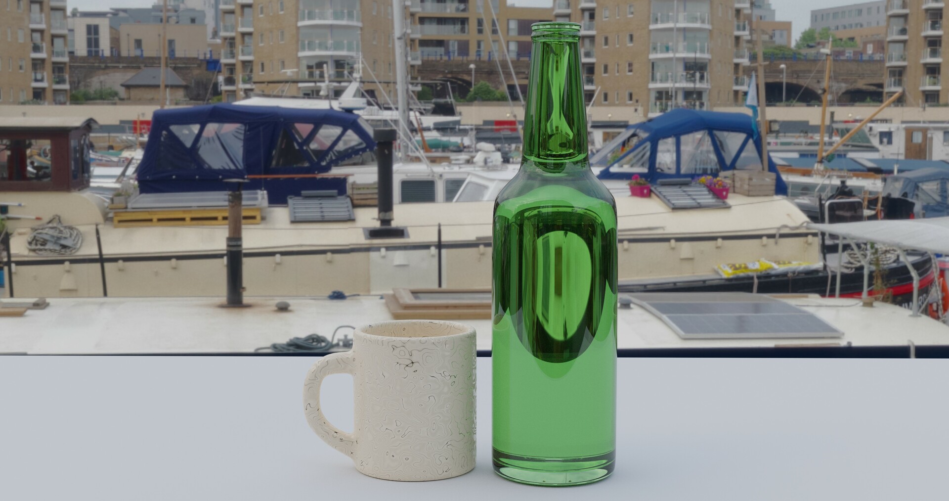 ArtStation - Cup and beer