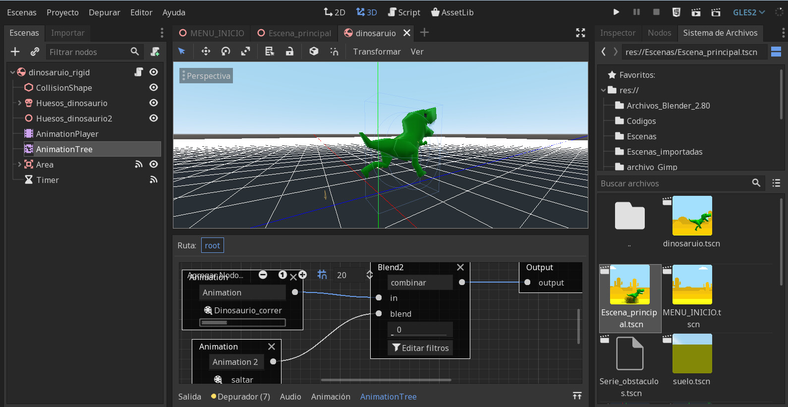 Ariel Gimenez - Endless runner With Godot Engine and Blender3D