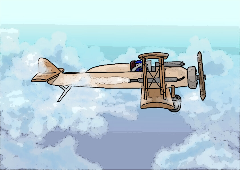 ArtStation - Airplane Comic