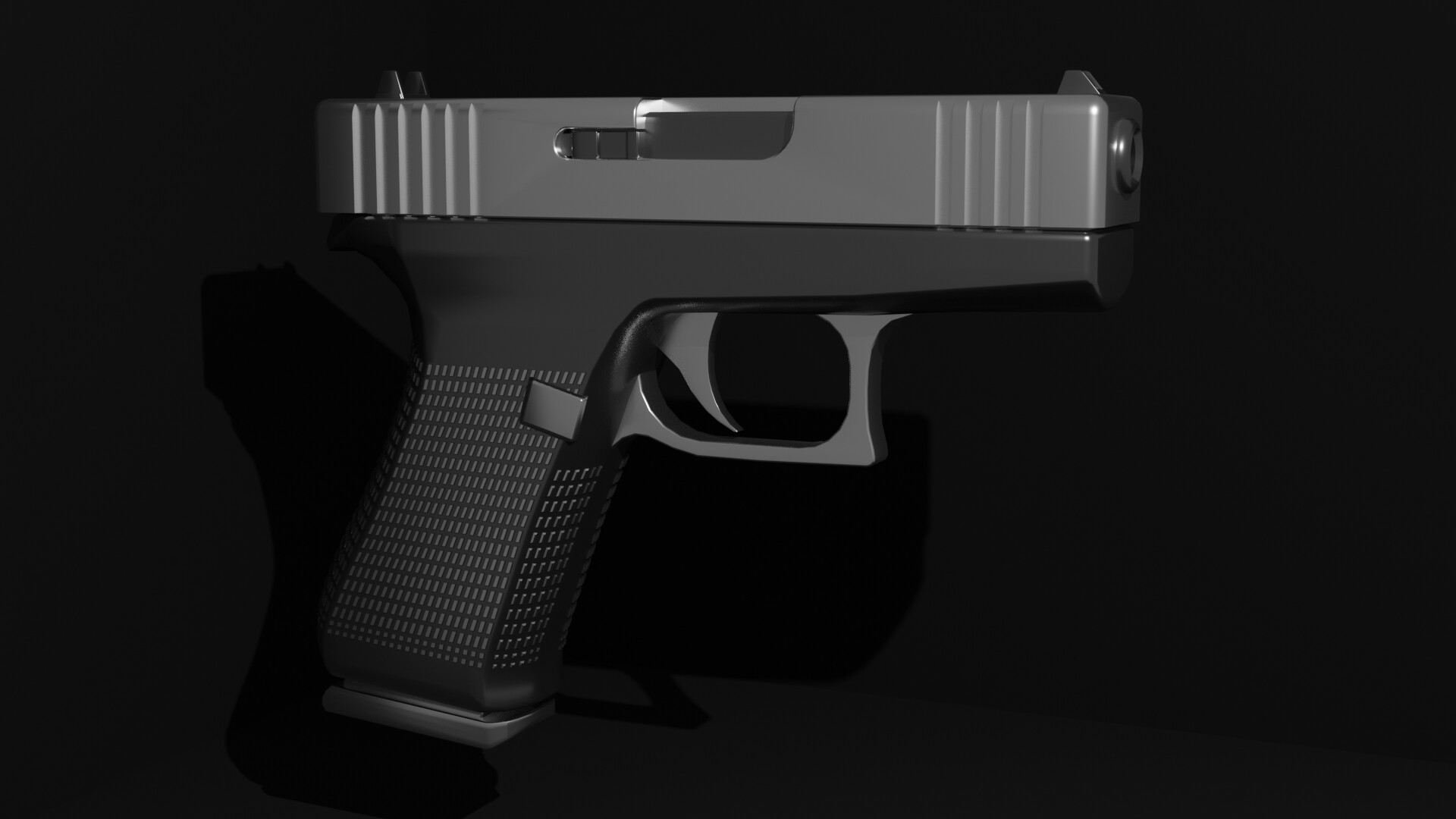 Y01 Graphics - Low Poly Glock practice