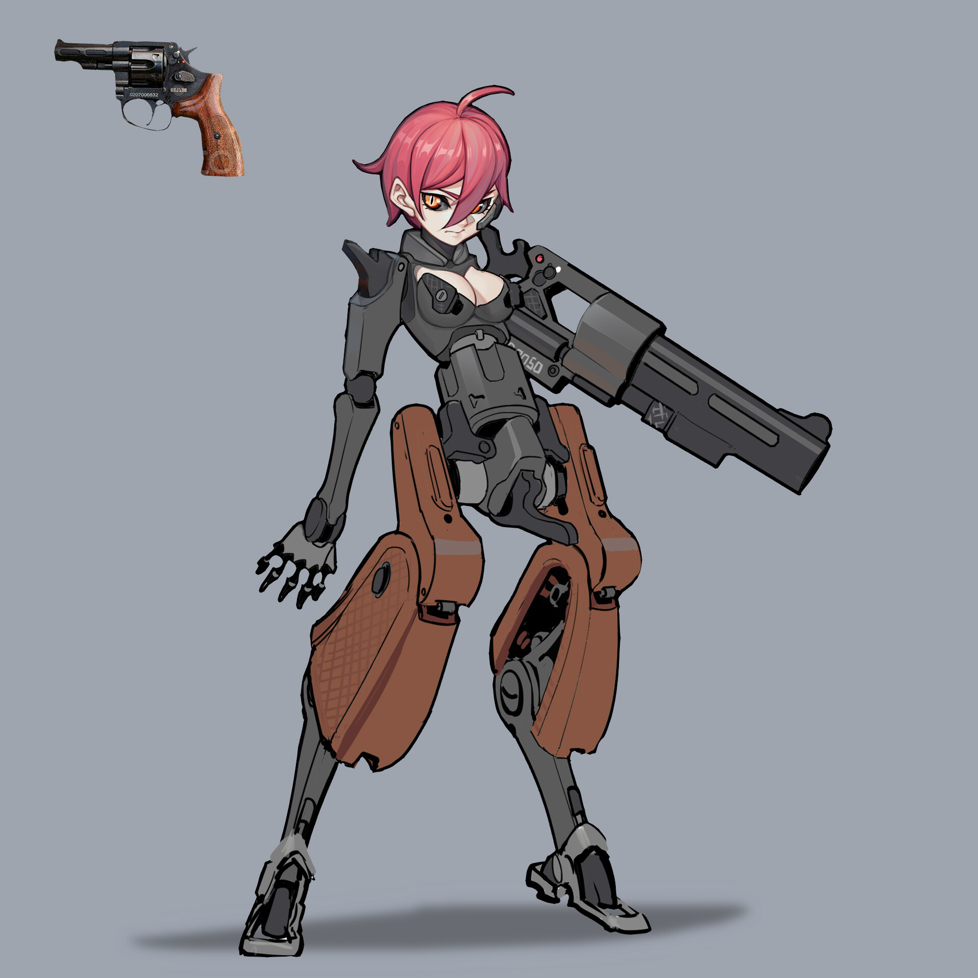 ArtStation - Revolver personification