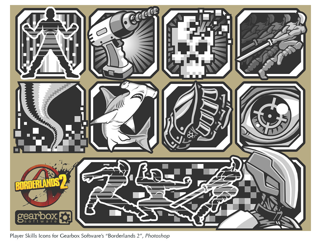 borderlands iconography