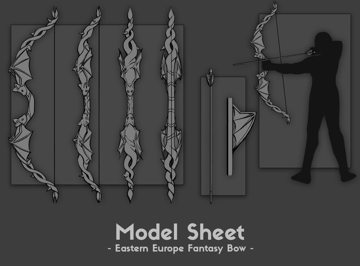 ArtStation - Eastern Europe Fantasy Bow