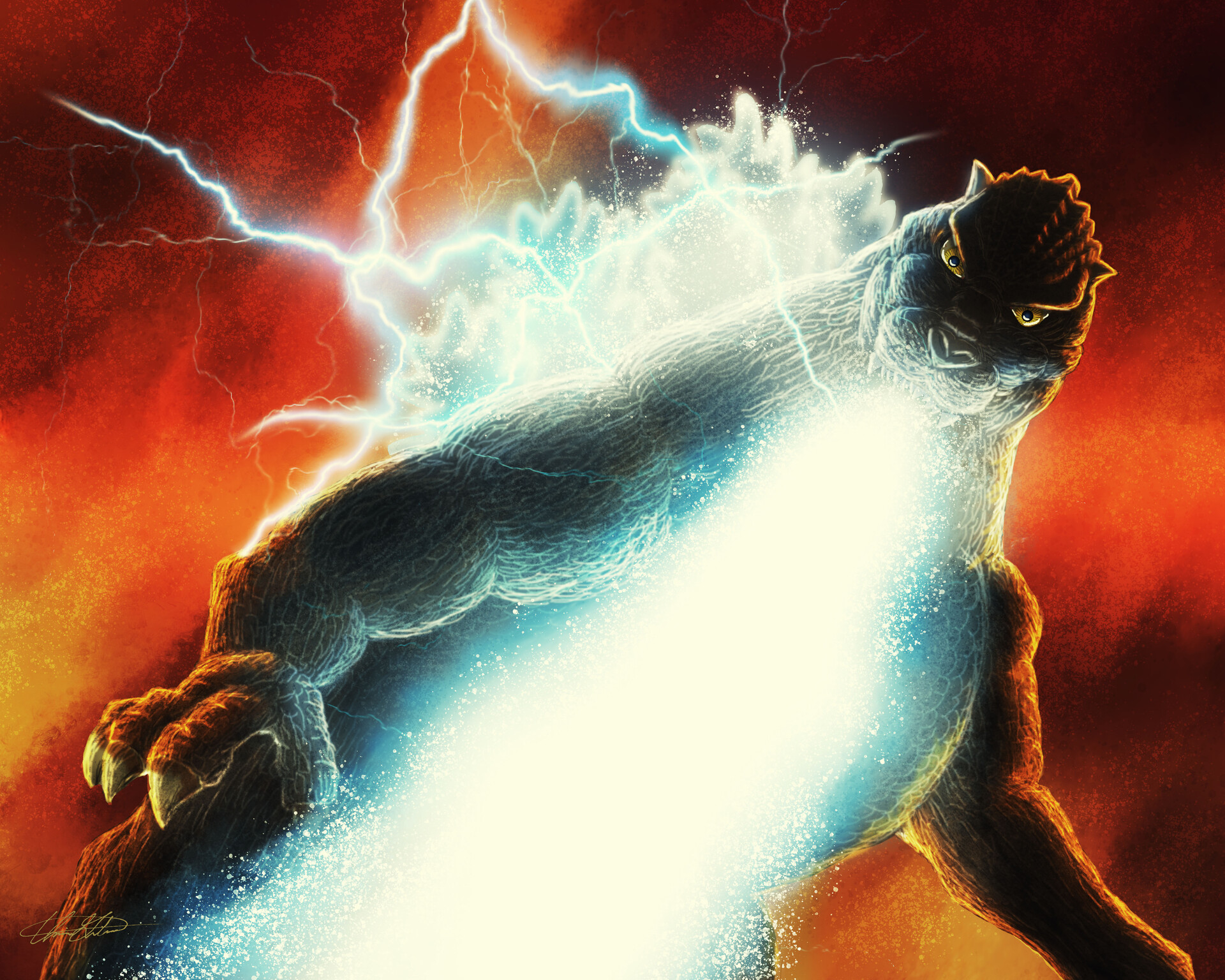 Burning Godzilla 1995