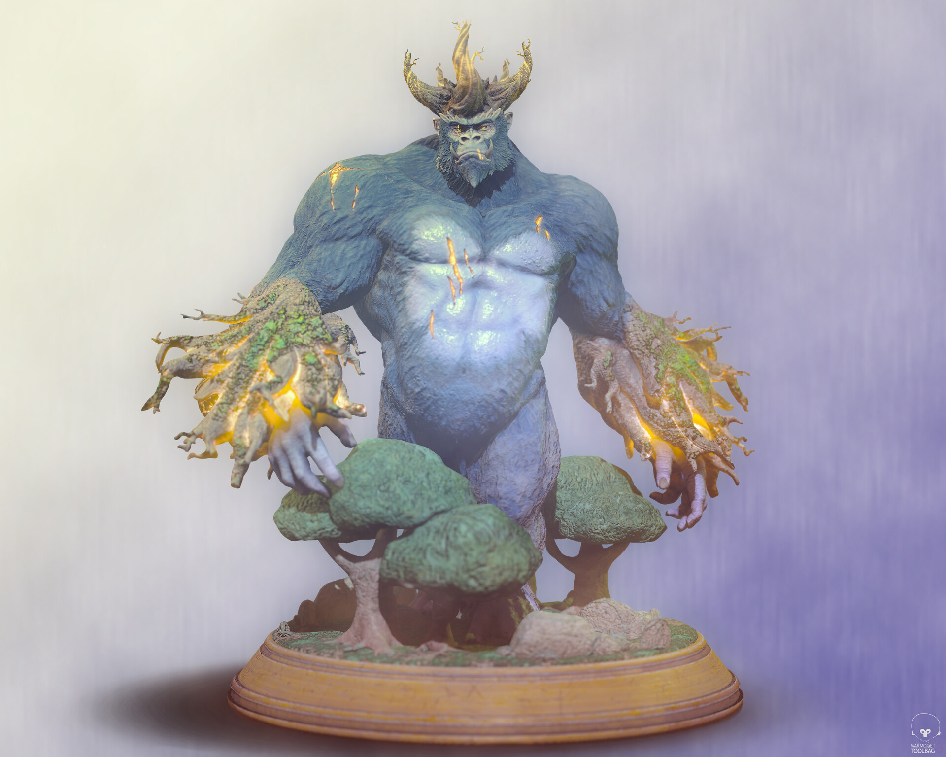 ArtStation - Mountain lord ogre