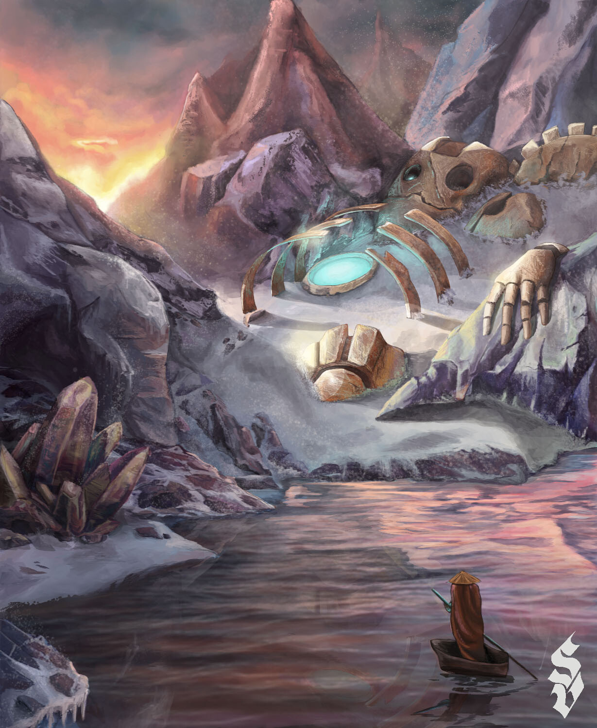 ArtStation - cementery of robots