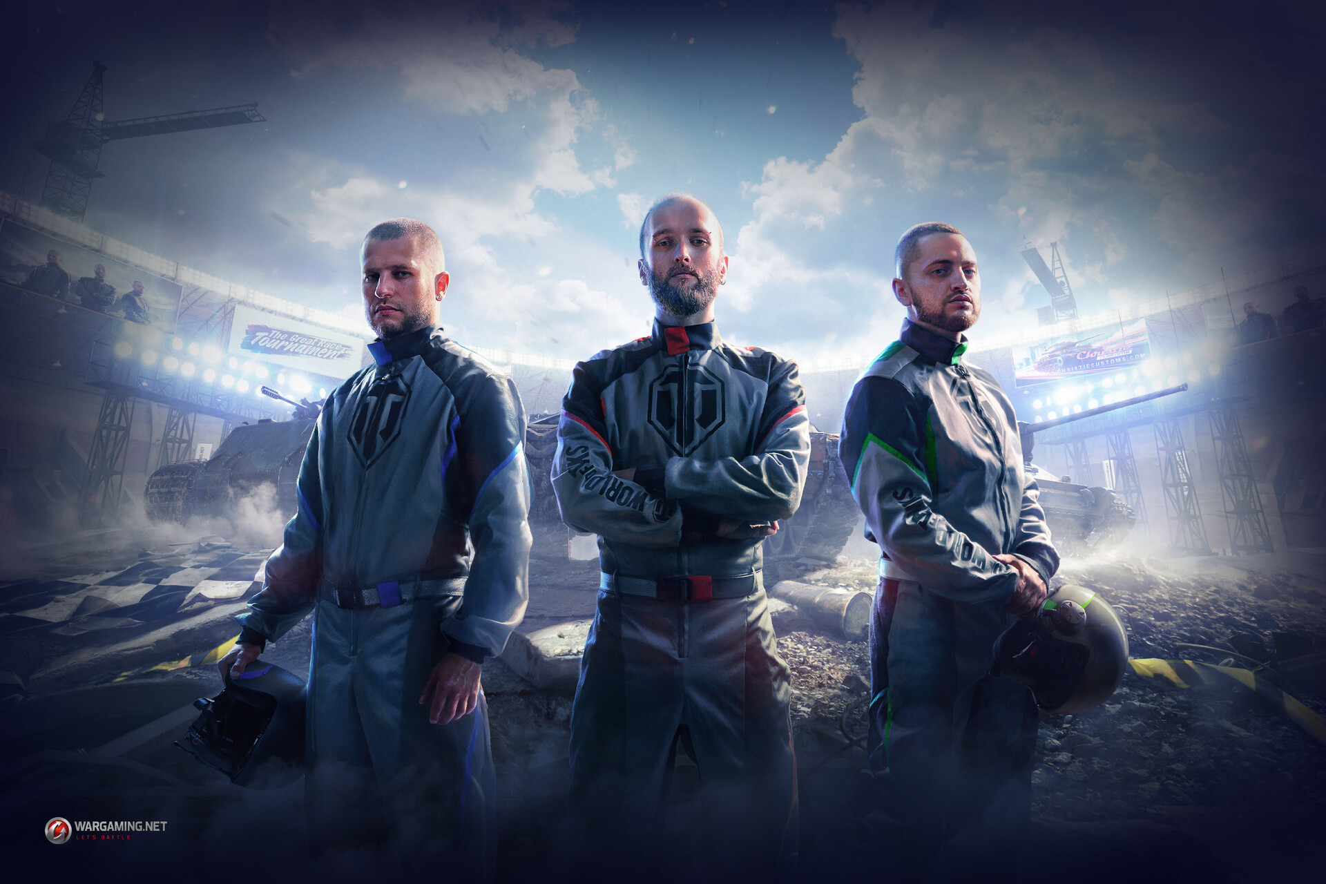ArtStation - The Great Race event key art
