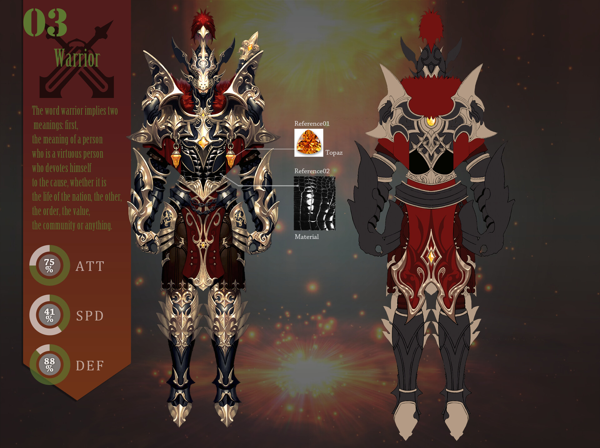 ArtStation - RPG_Character_Warrior