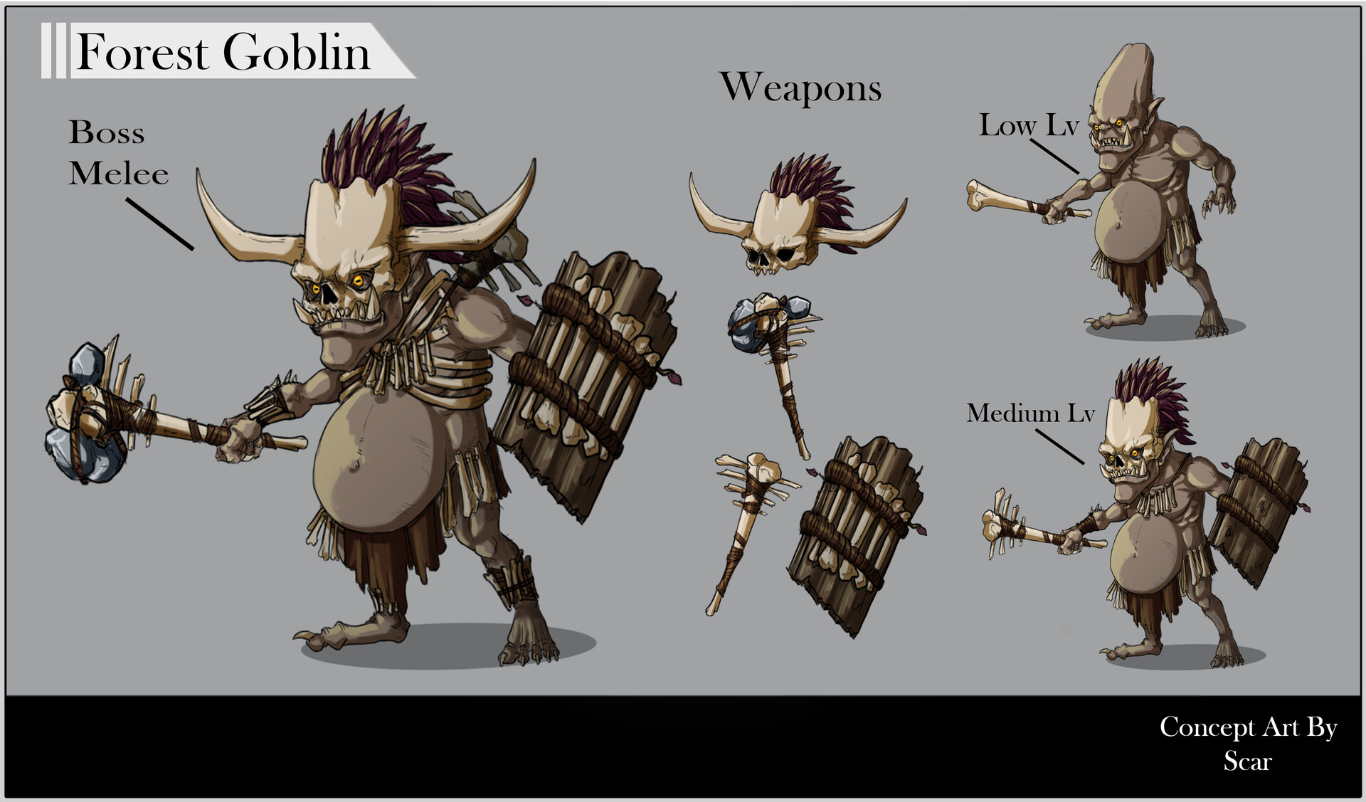 ArtStation - Goblin warrior