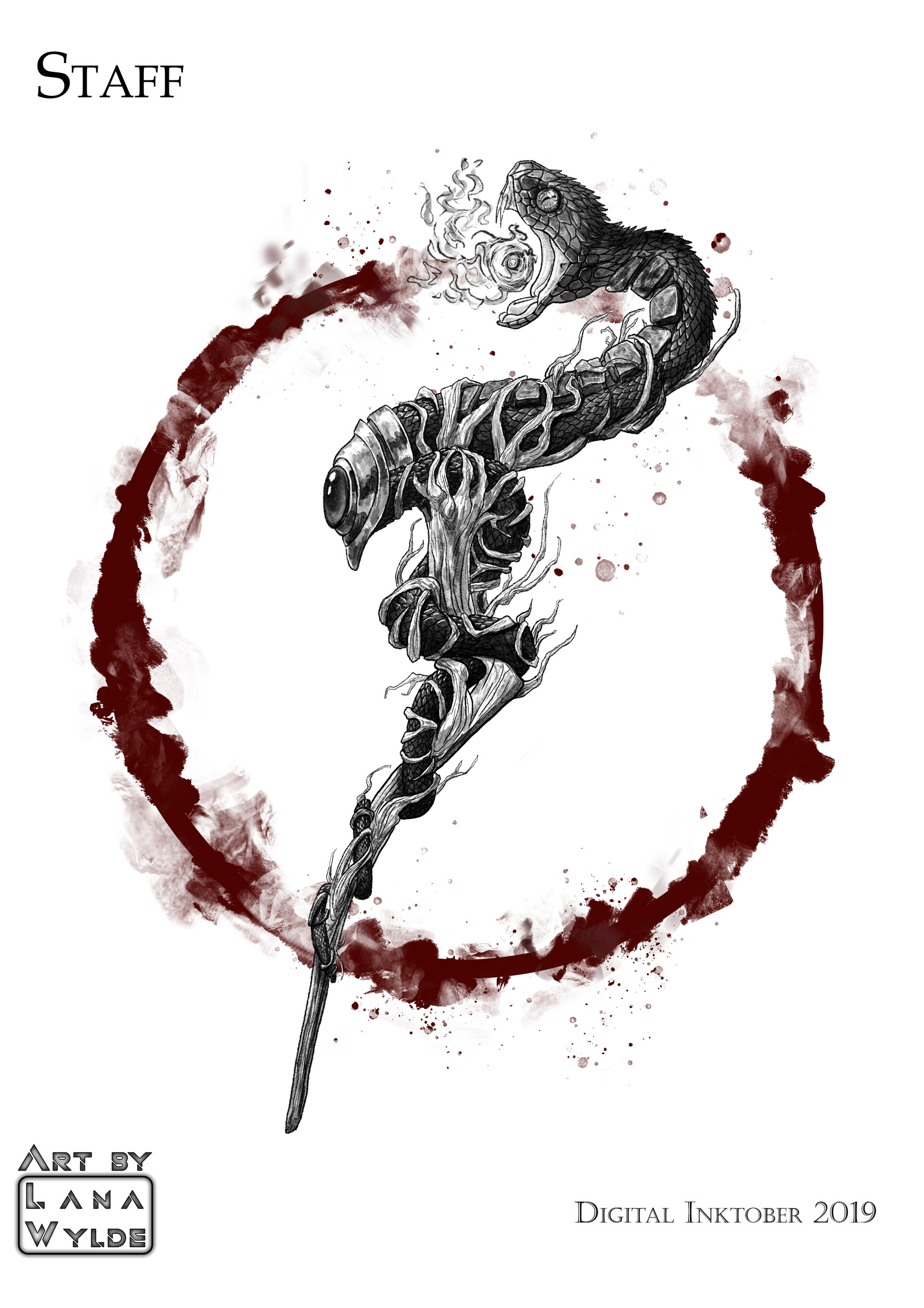 ArtStation - Day 7 - staff