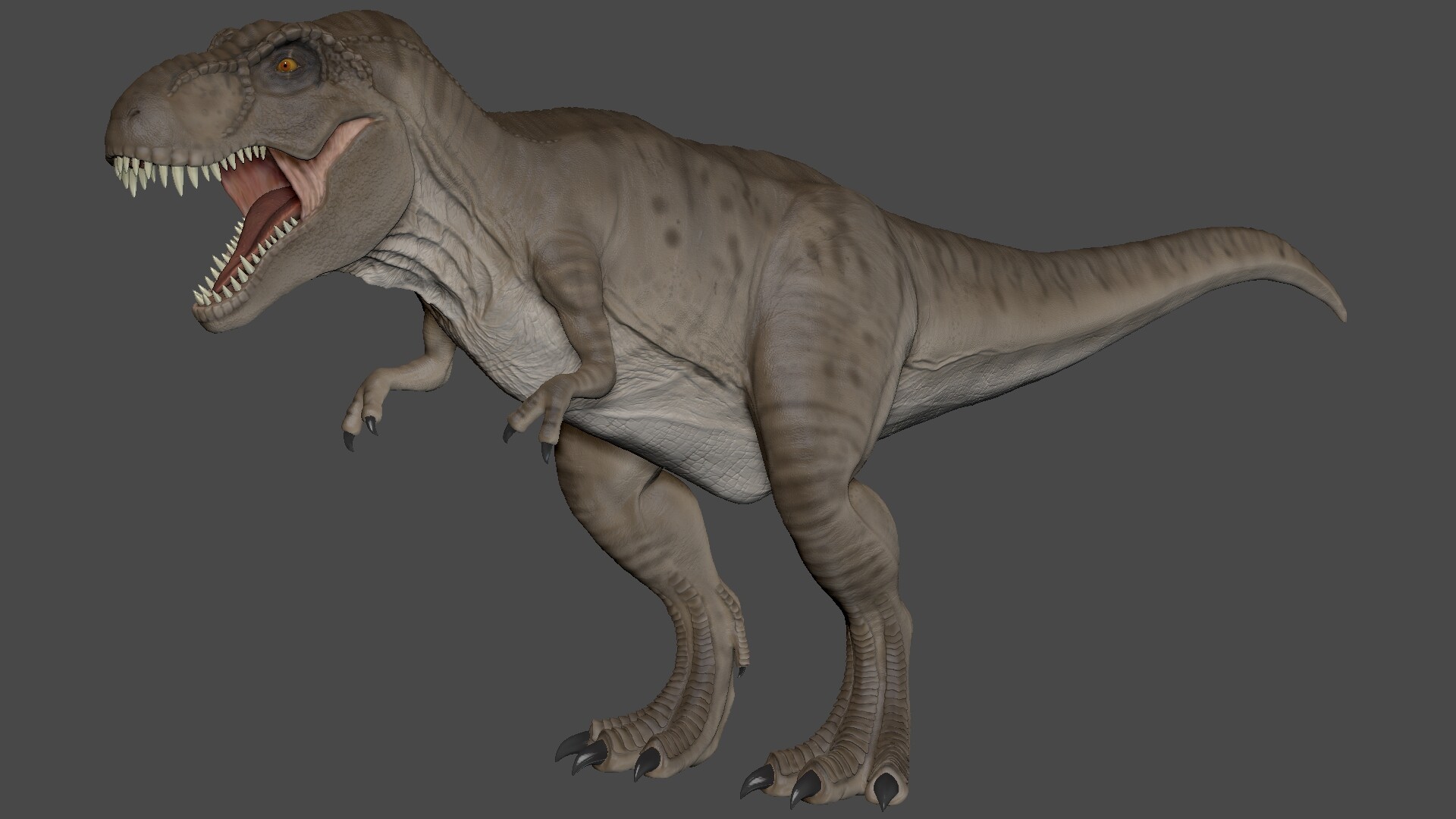 ArtStation - T-rex Sculpting