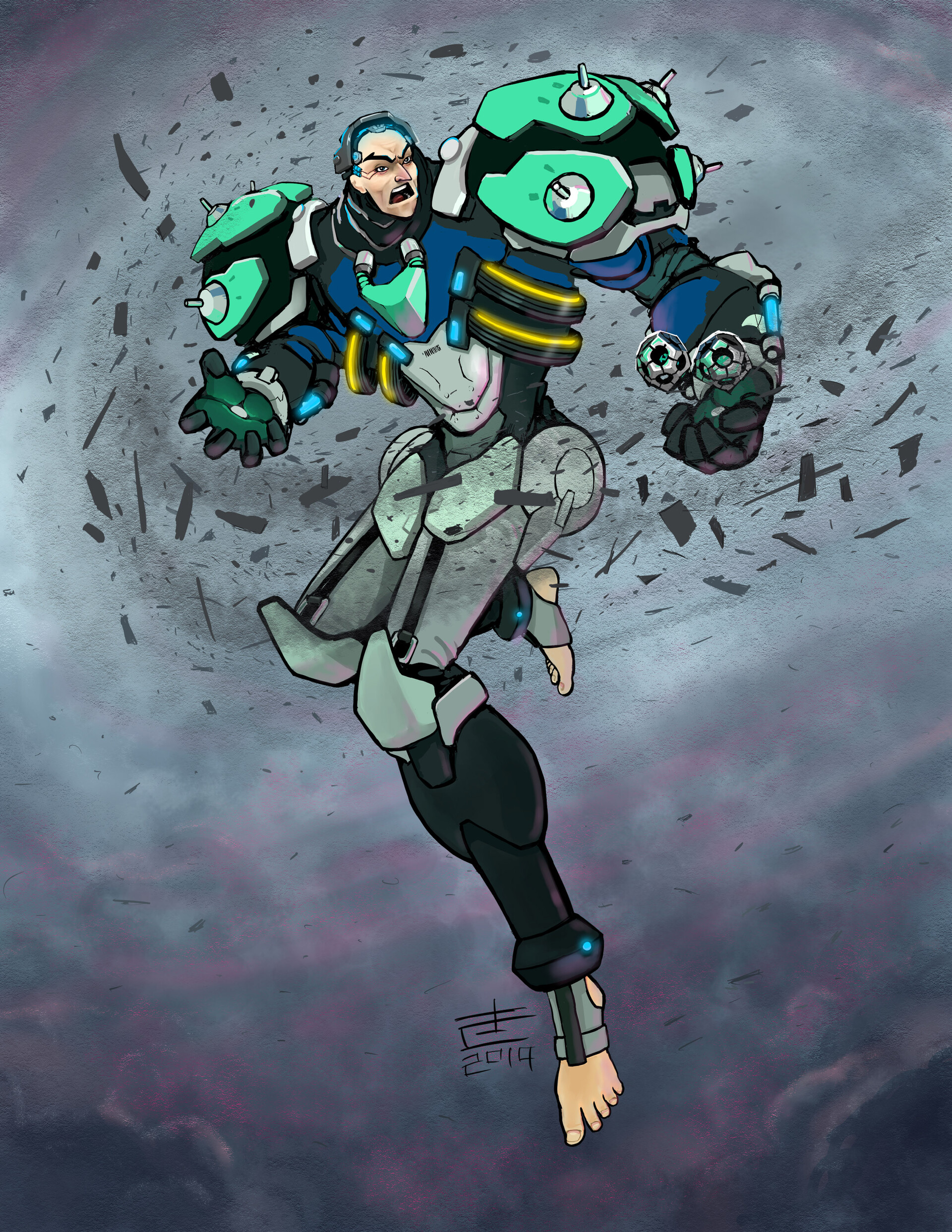 ArtStation - Sigma in the Eye of the Storm