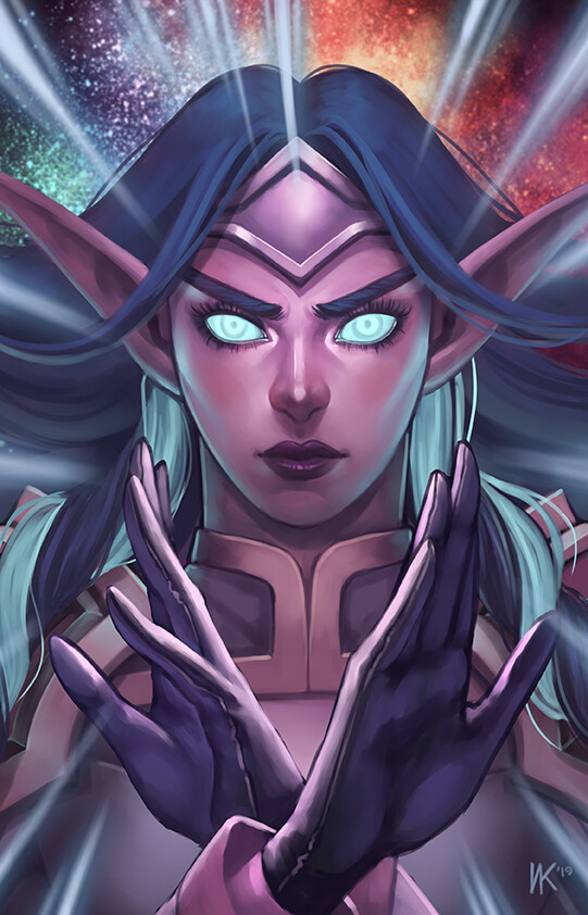 ArtStation - World of Warcraft Dyla Fadeleaf