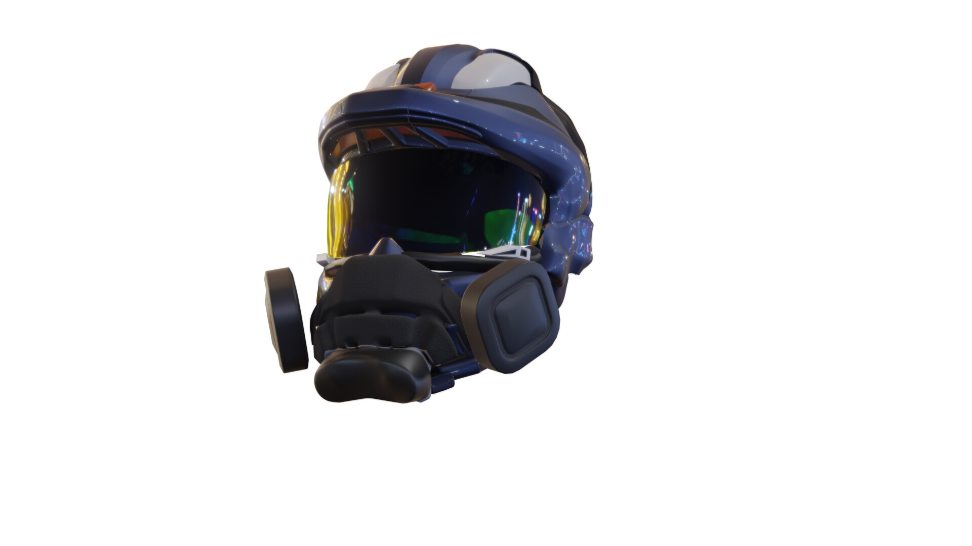 ArtStation - mech helmet_part 4