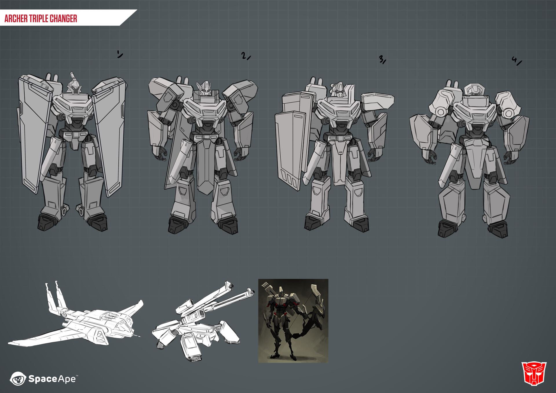 Luke Kendall - Transformers: Earth Wars - Sentius Magnus and Malus