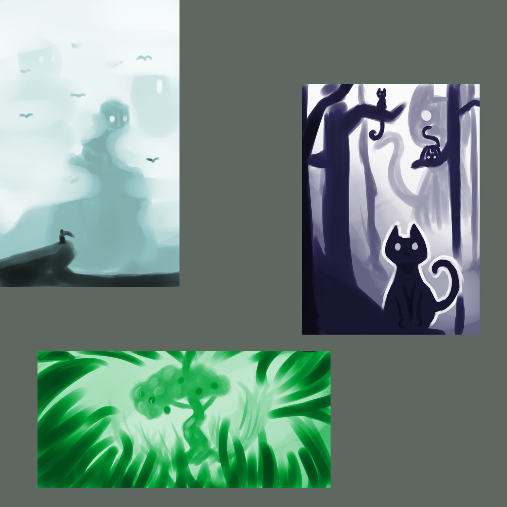 ArtStation - Background practice