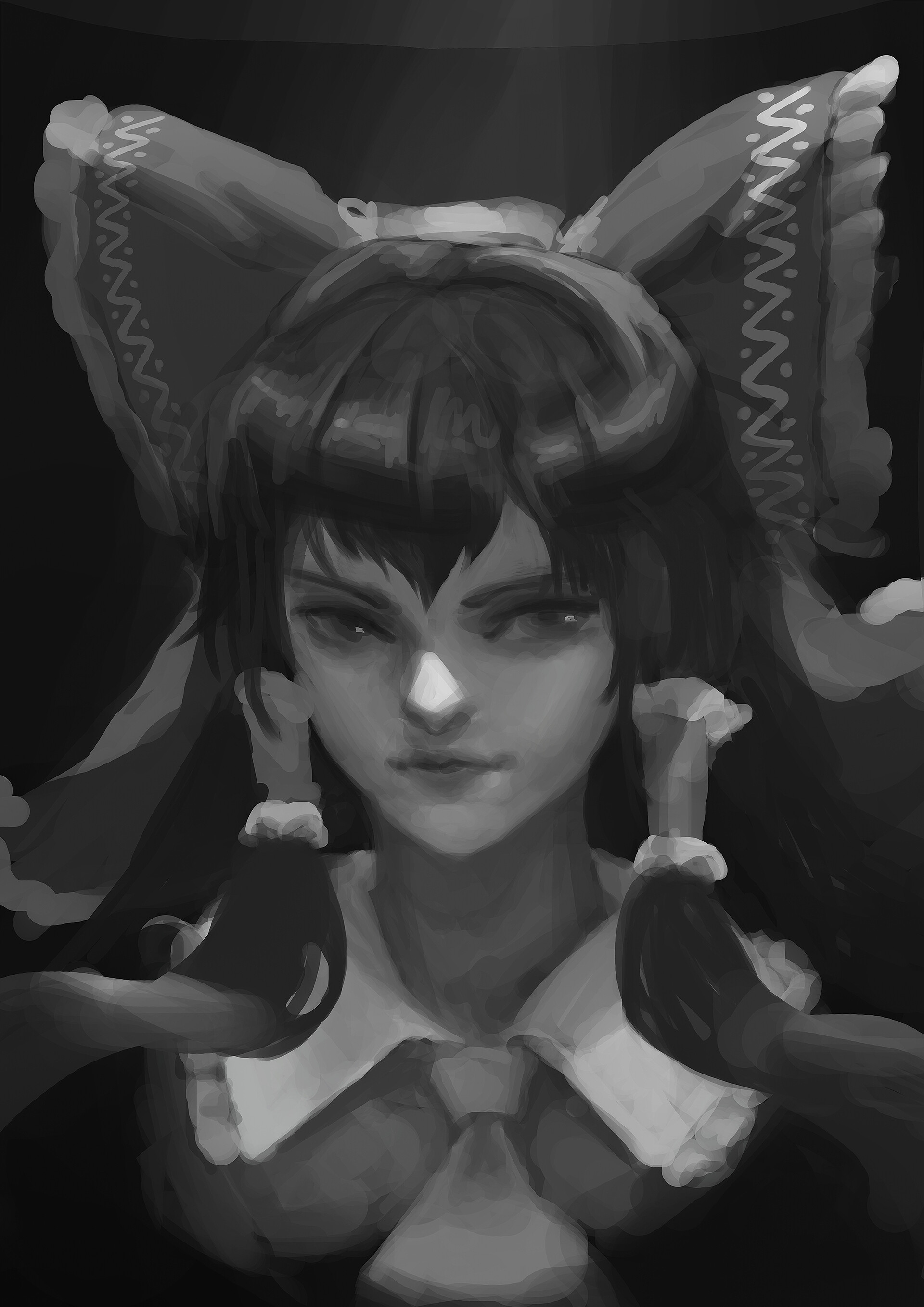 ArtStation - Hakurei Reimu practice