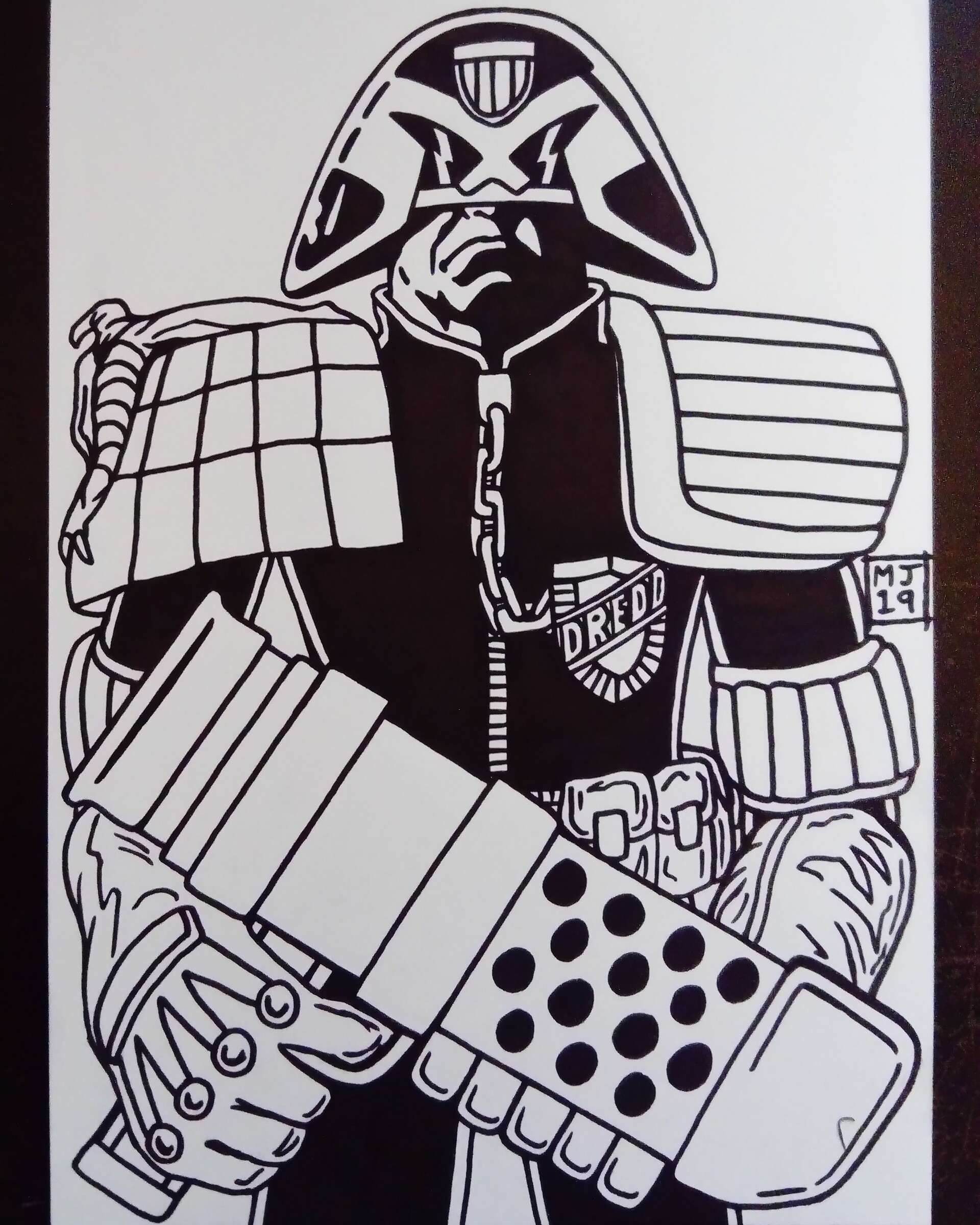 ArtStation - Judge Dredd
