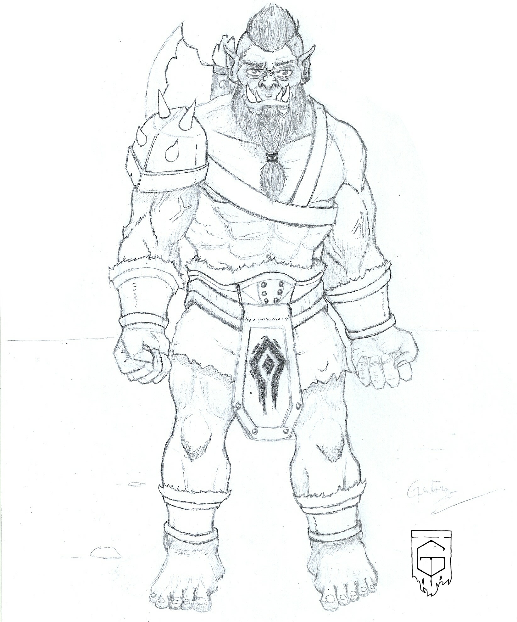 ArtStation - Generic orc