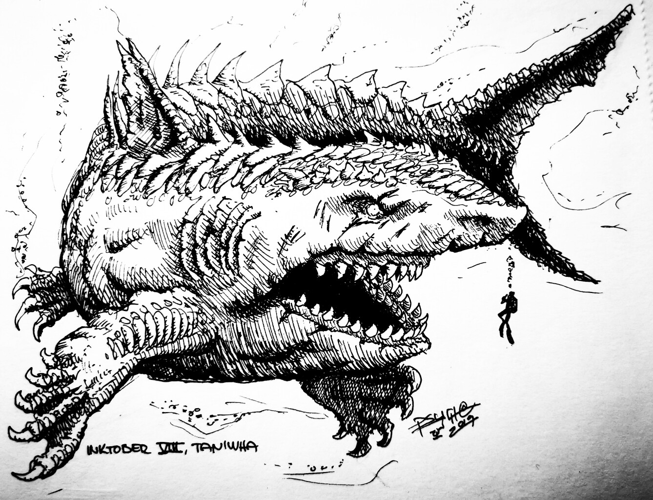 Jurij Mikuletič - Inktober 2019