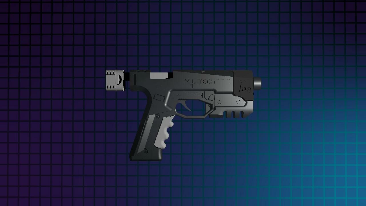 ArtStation - Millitech pistol