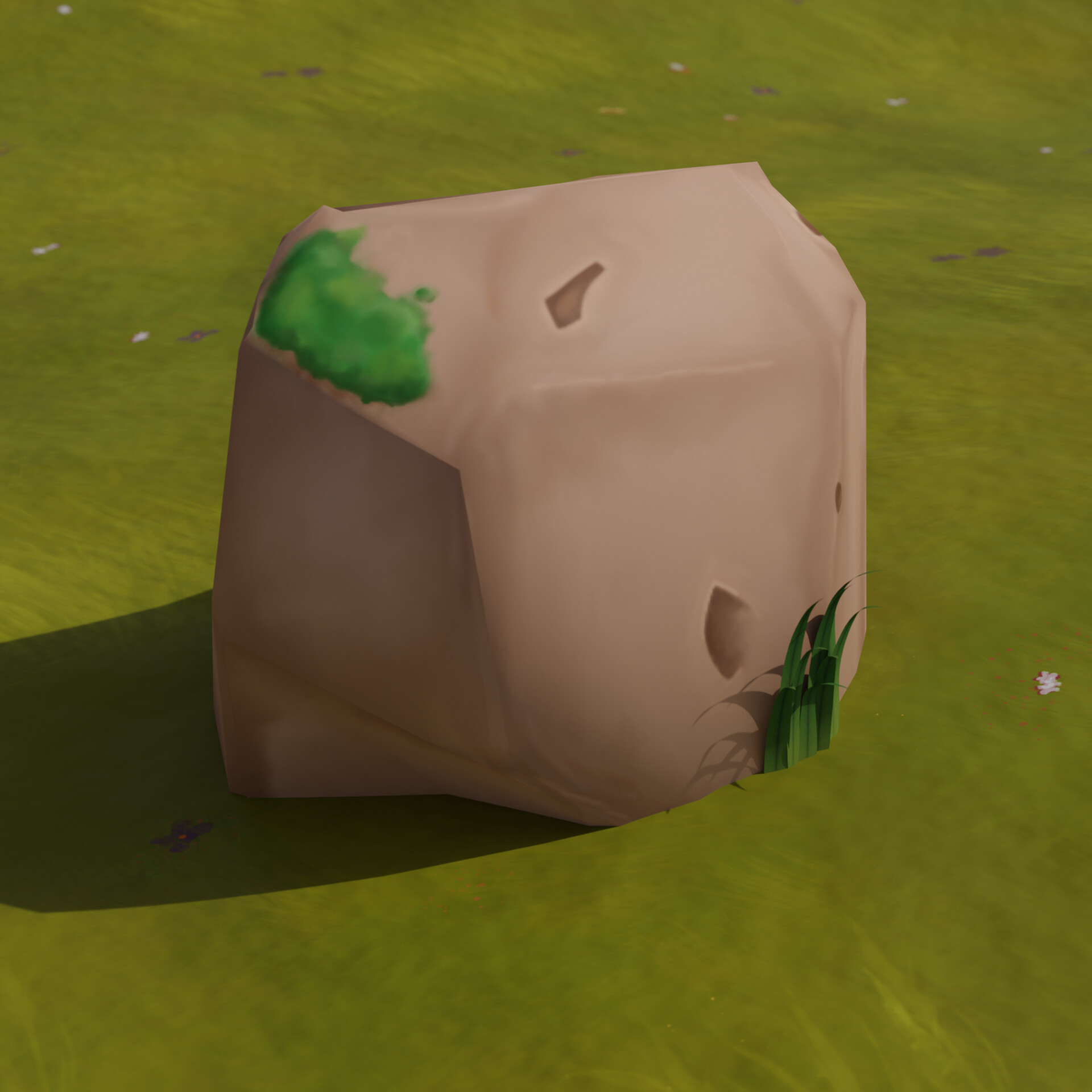 ArtStation - Game asset stone