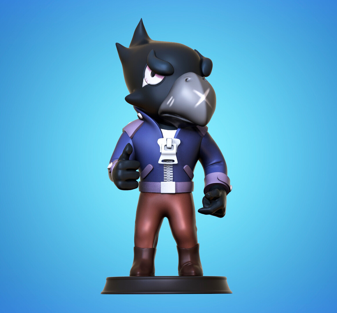 ArtStation - brawl stars_crow