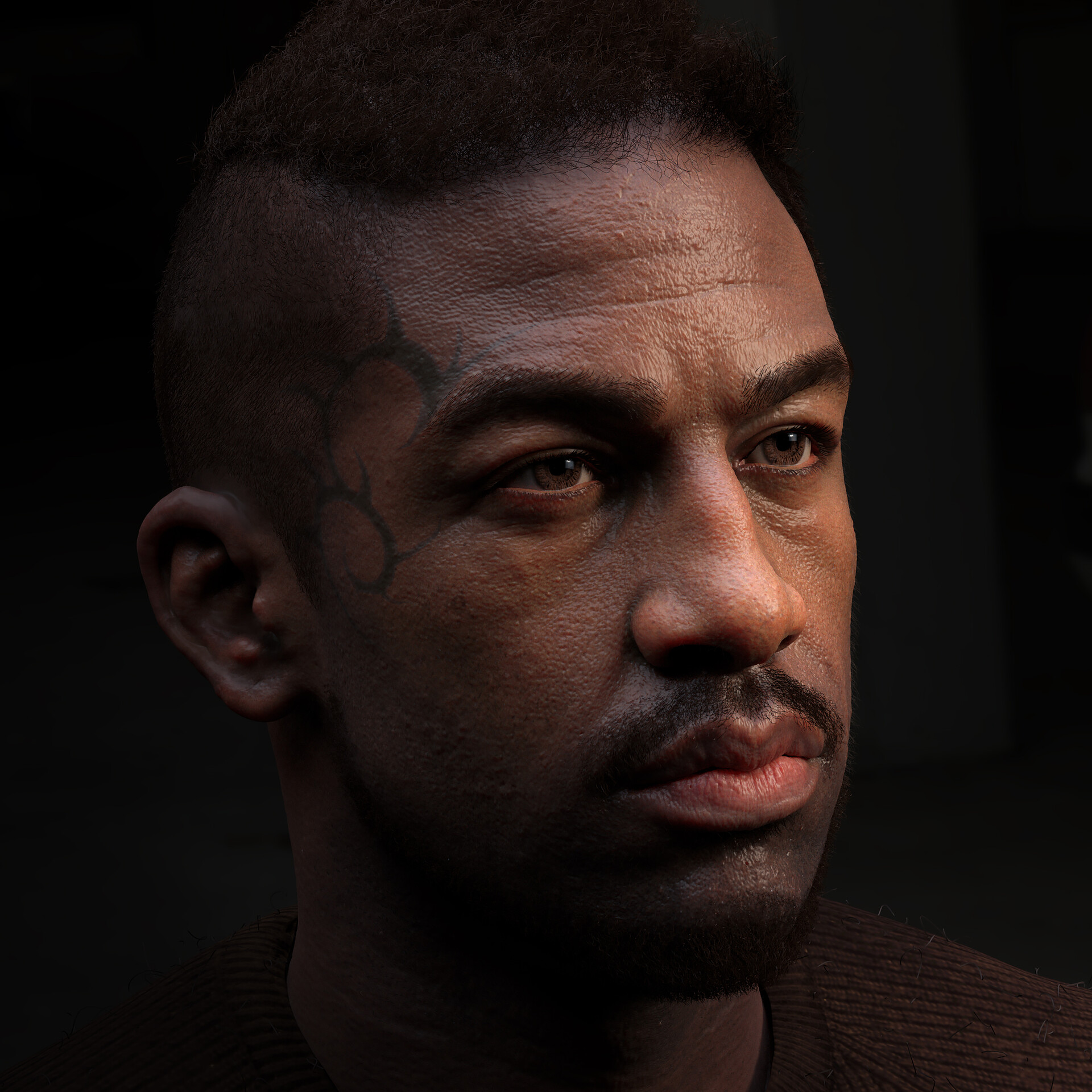 ArtStation - Portrait of Sheldon