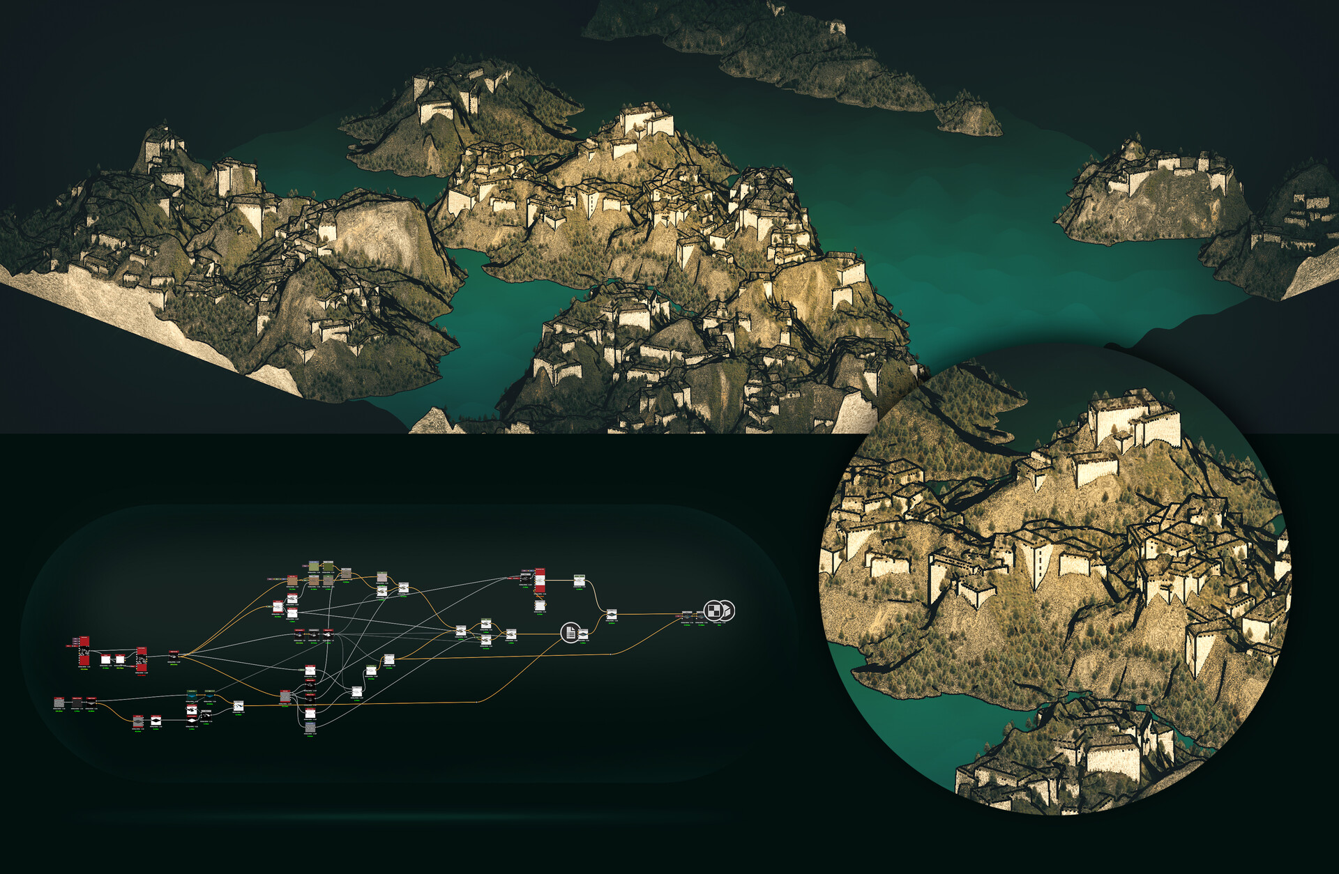 ArtStation - Procedural landscape generation